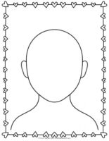 Printable Face Template Free PDF - A to Z Teacher Stuff