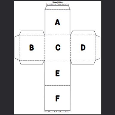 Custom Printable Cube Maker - A to Z Teacher Stuff