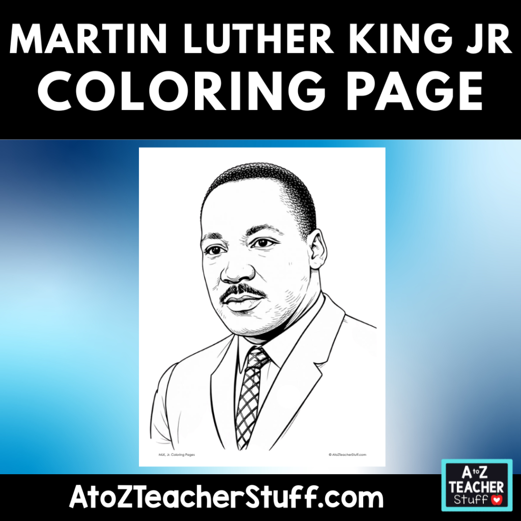 “I Have a Dream” Writing Page or Template (Martin Luther King Jr.) - A ...